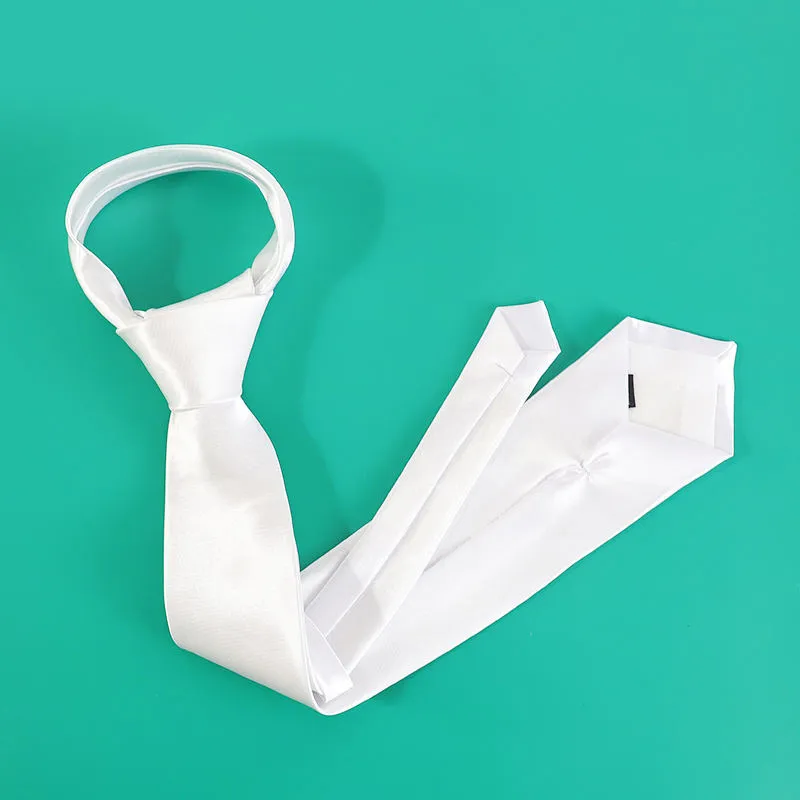 200-Pack DIY Sublimation Neckties: White Blank Polyester Ties for ...