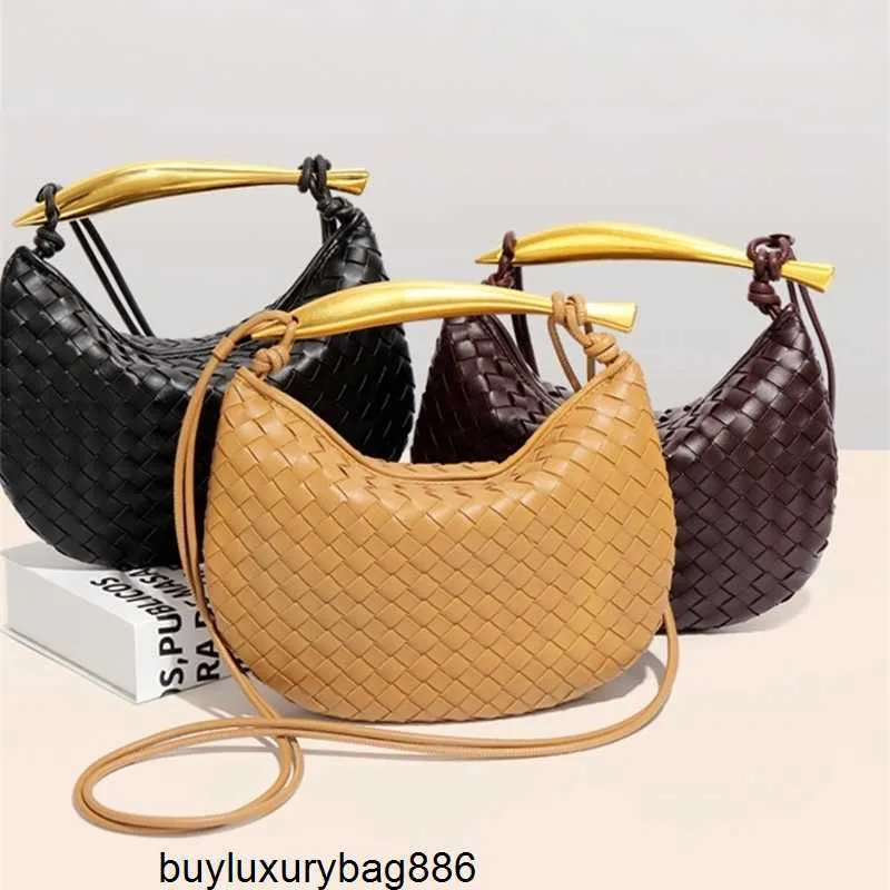 DHgate.com:Designer Leather Crossbody Bag, Small Cowhide Woven Sardine ...