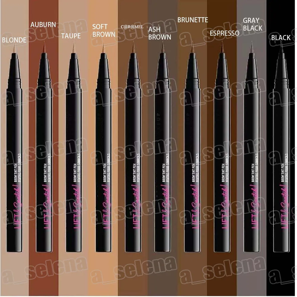 DHgate.com:10-Shade Liquid Brow Pen for Precise Lifted Brows - Long ...