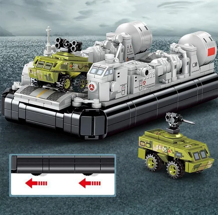 DHgate.com:Military Air Cushion Landing Craft Building Blocks Set ...