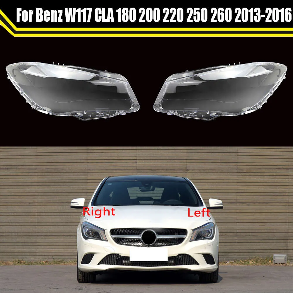 DHgate.com:Mercedes-Benz CLA-Class Transparent Headlight Lens ...