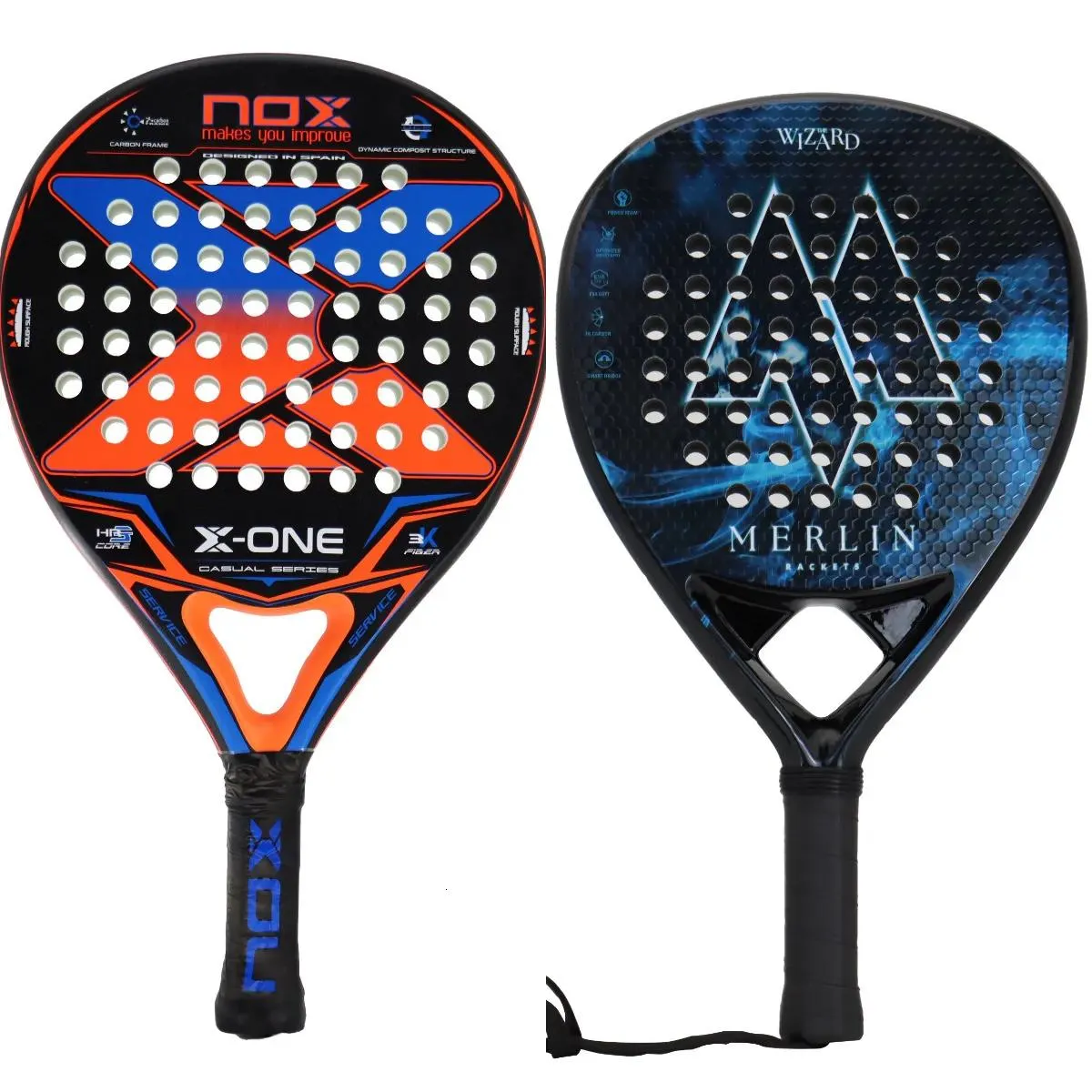 Racquets Squash Racquets Padel Tennis Racket High Balance 3K Carbon ...