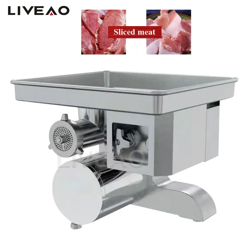 Stainless Steel Meat Grinder, Vegetable Shredder, Slicer, Chopper, Food ...