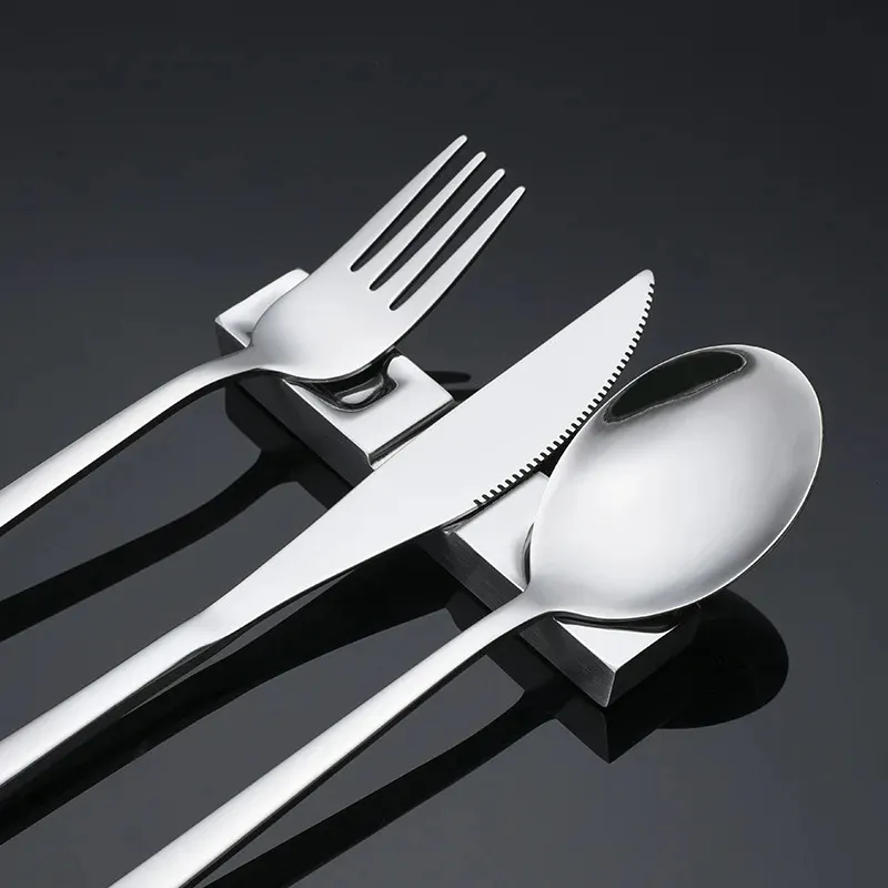 DHgate.com:5pcs Stainless Steel Cutlery Set with Chopsticks and Holder ...