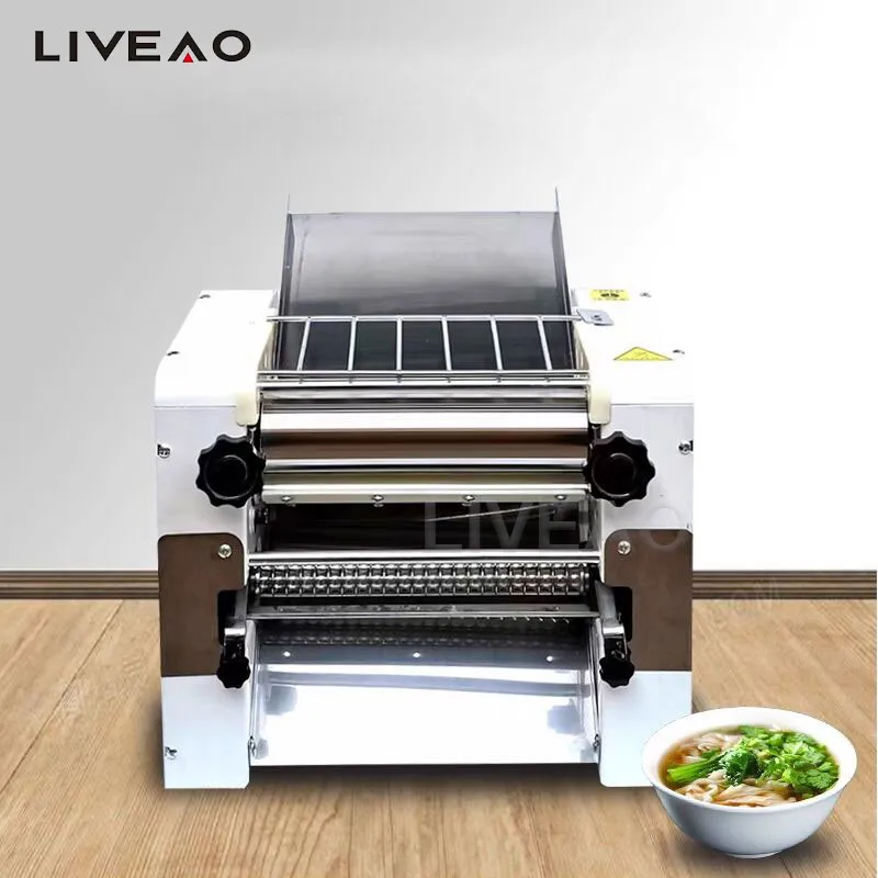 Electric Dough Roller & Sheeter: Steel Noodle, Dumpling, Pasta Maker W ...