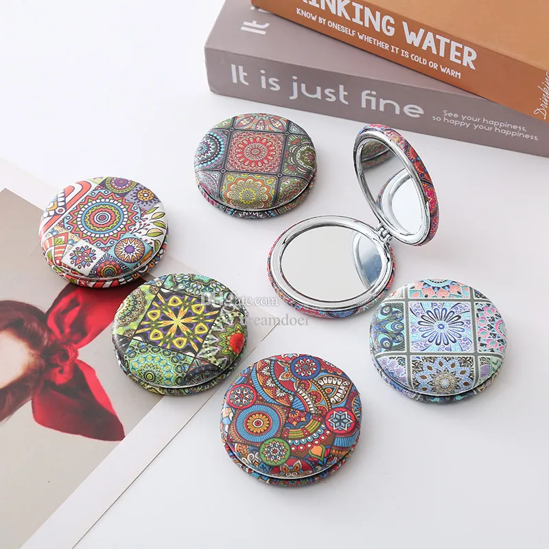 Mini Compact Mirrors: Double-Sided Foldable Pocket Mirrors - Ideal Gift ...