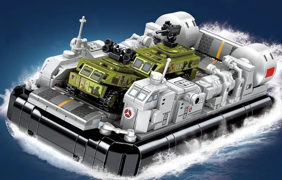 DHgate.com:686PCS Air Cushion Landing Craft Building Blocks Model Kit ...