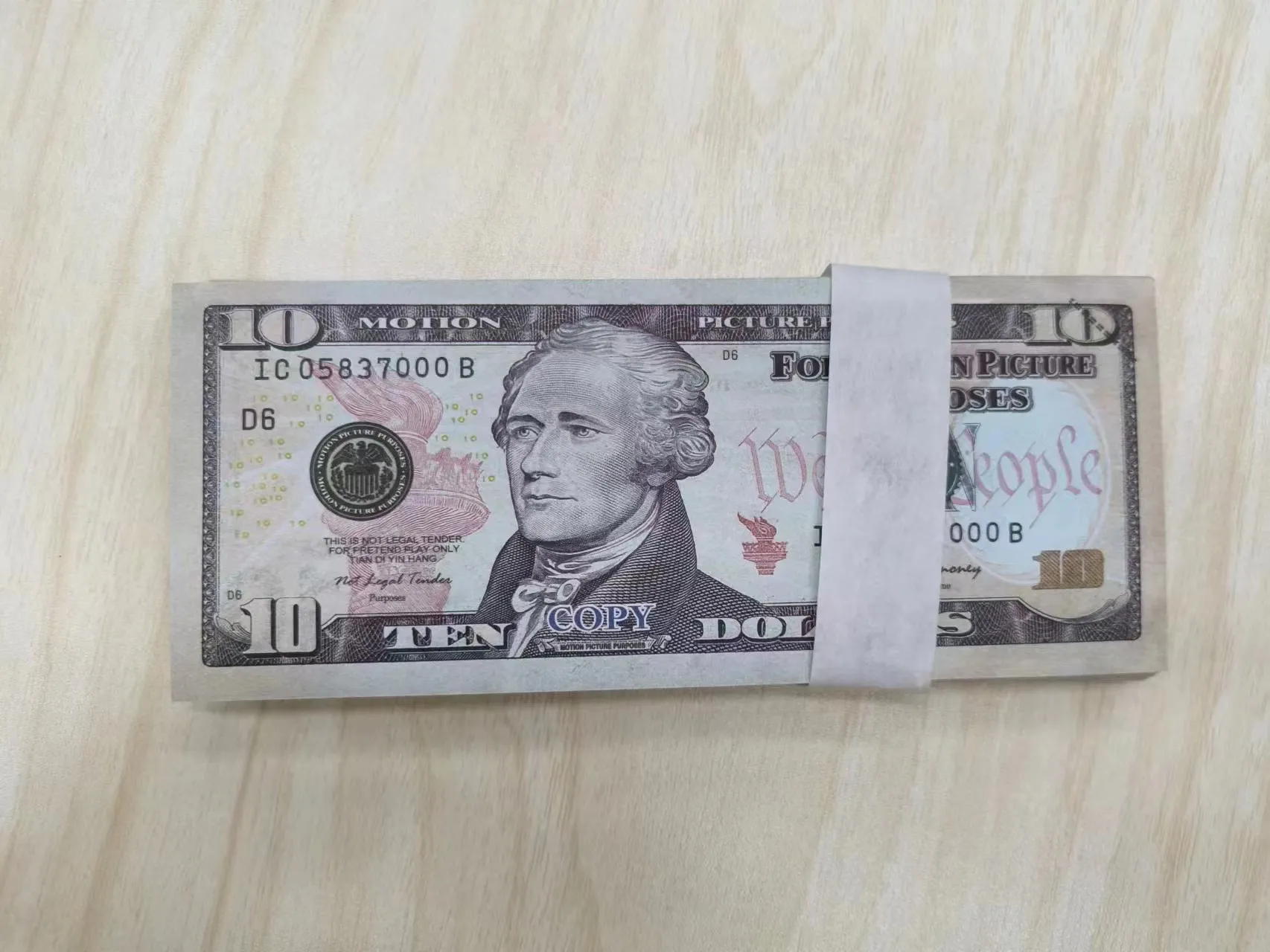 Million Dollar Bill Props Simulate The Atmosphere Of A Bar Fake Dollar ...