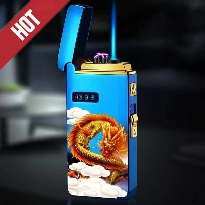 DHgate.com:USB Rechargeable Arc Lighter, Windproof Metal Plasma Lighter ...