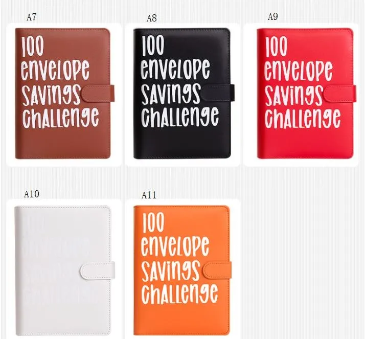 Wholesale 100 Envelope Challenge Binder PU Leather... From Homedepot3 ...