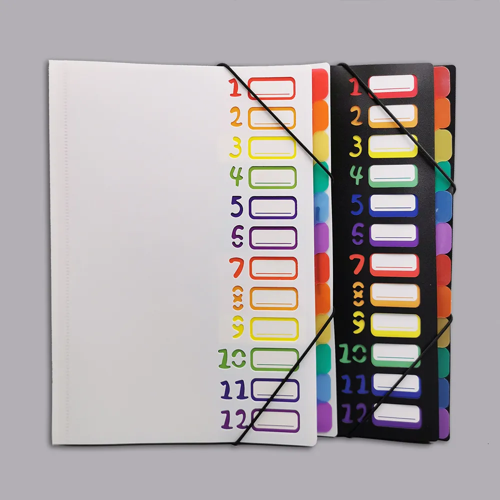 Wholesale Filing Supplies 12 Into MultiPage File Folder A4 PP Holder ...