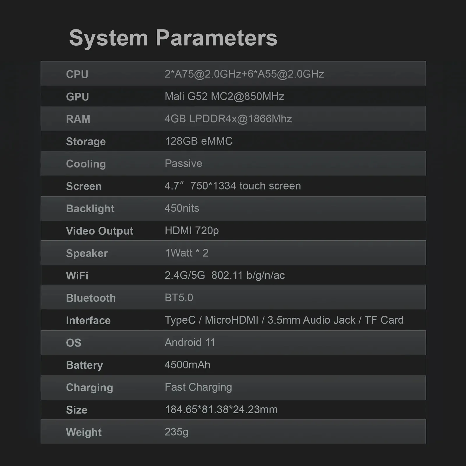 Joueurs De Jeu Portable Retroid Pocket 3 Plus Console Portable 4.7 ...
