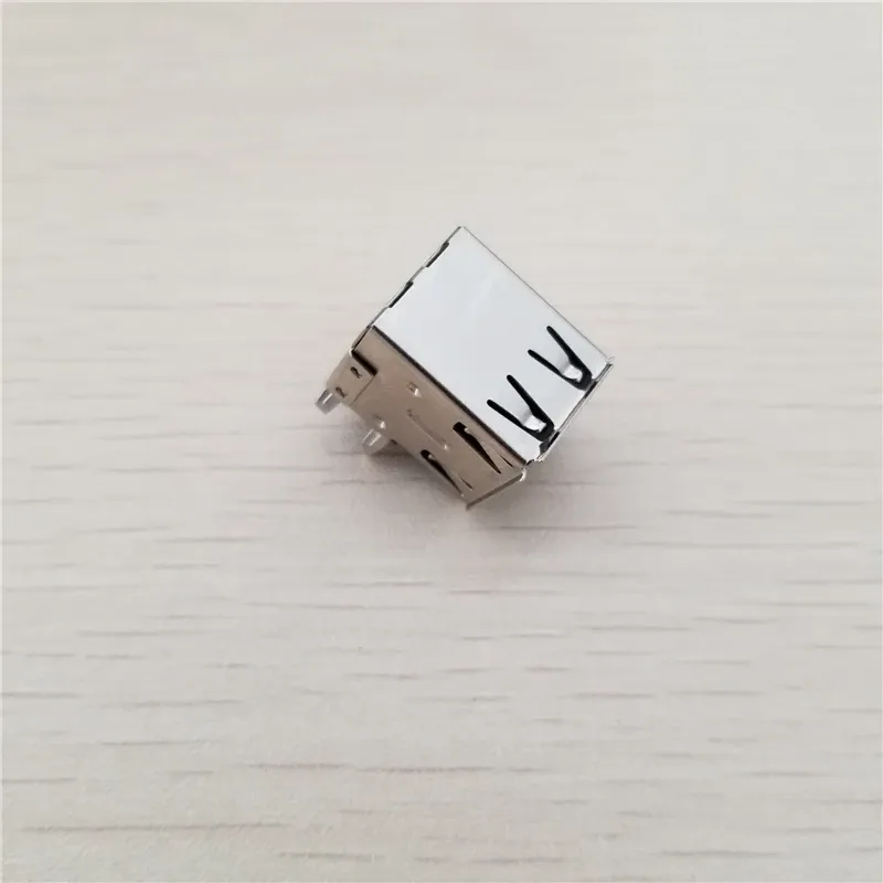 Sliver USB Type A Double-Layer Female Adapter Connectors 10-Pack for ...