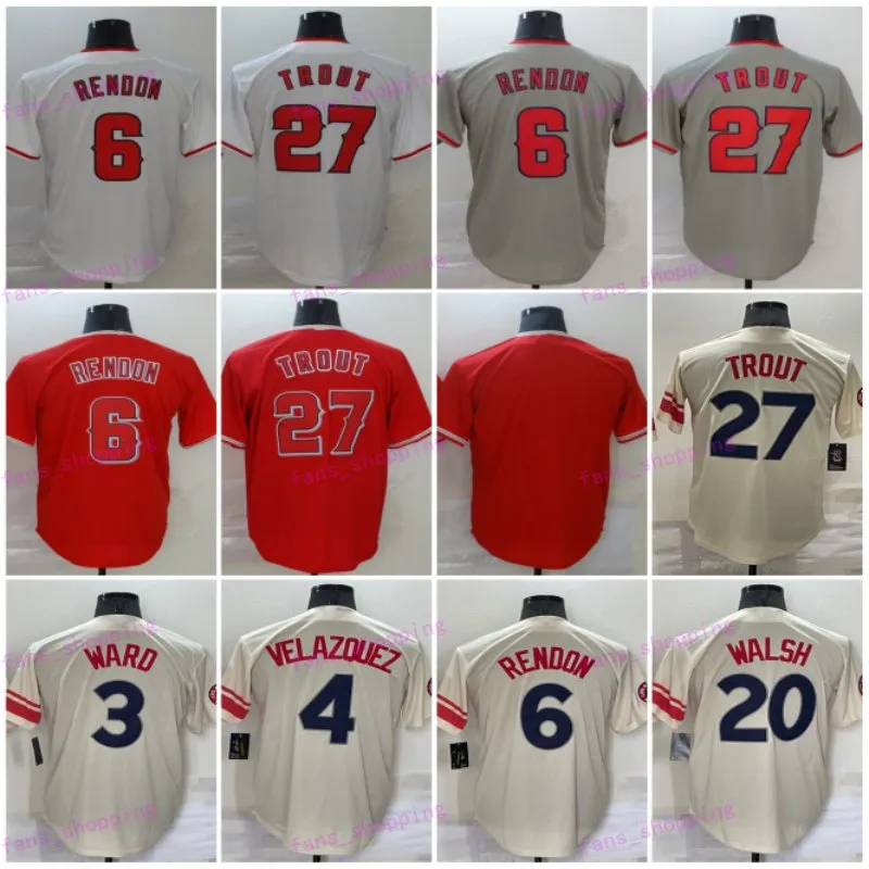 Mike Trout City Connect Baseball Jersey Taylor Ward, Anthony Rendon & Jared Walsh Jerseys ...