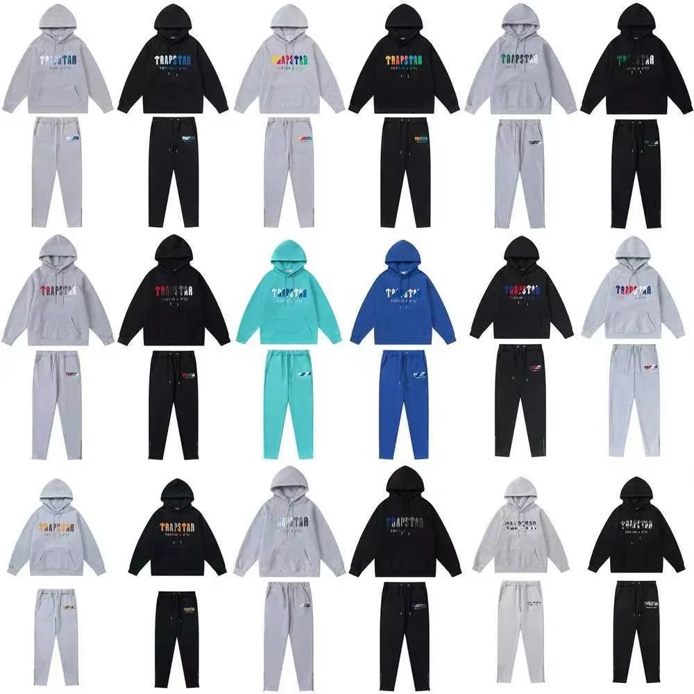 Mens Tech Fleece Tracksuit Set Designer Sports Sweat Suits With Thick ...