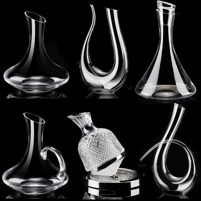 DHgate.com:Hip Flasks High-grade crystal glass red wine decanter ...