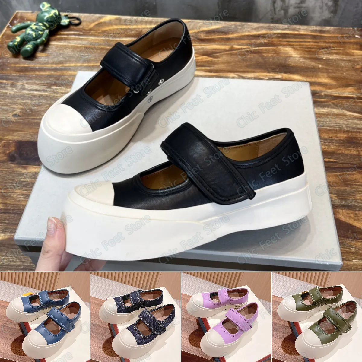 Bulk Platform Mary Jane Sneakers: Women's Leather Loafers... From ...