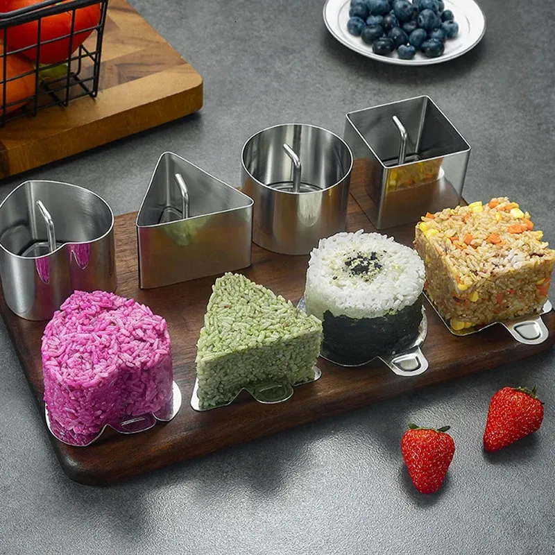 Stainless Steel Food Rings Set - Culinary Perfection! Round Dessert ...