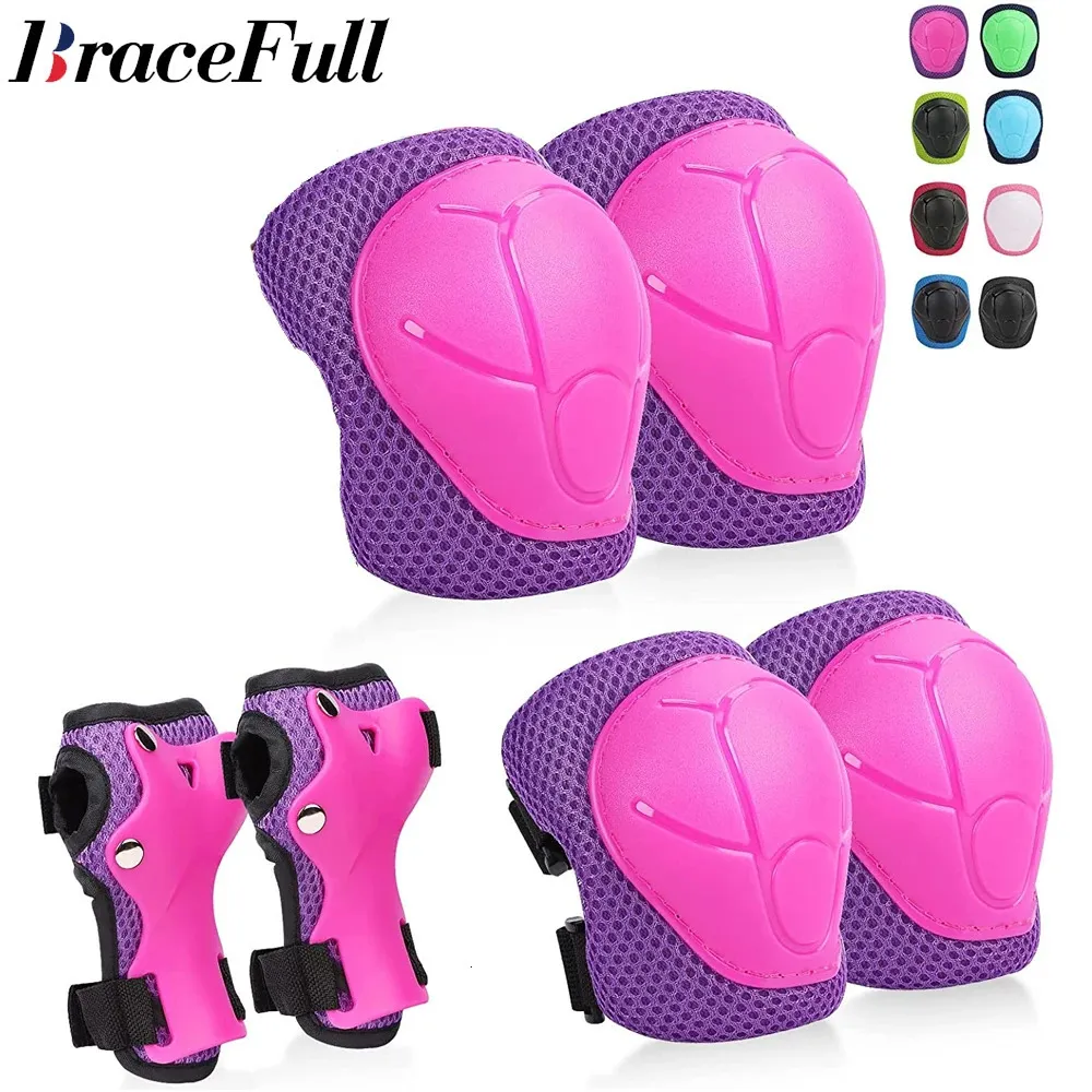 DHgate.com:Protective Gear Kids Knee Elbow Guards Set for Cycling Skating Biking:Sports & Outdoors