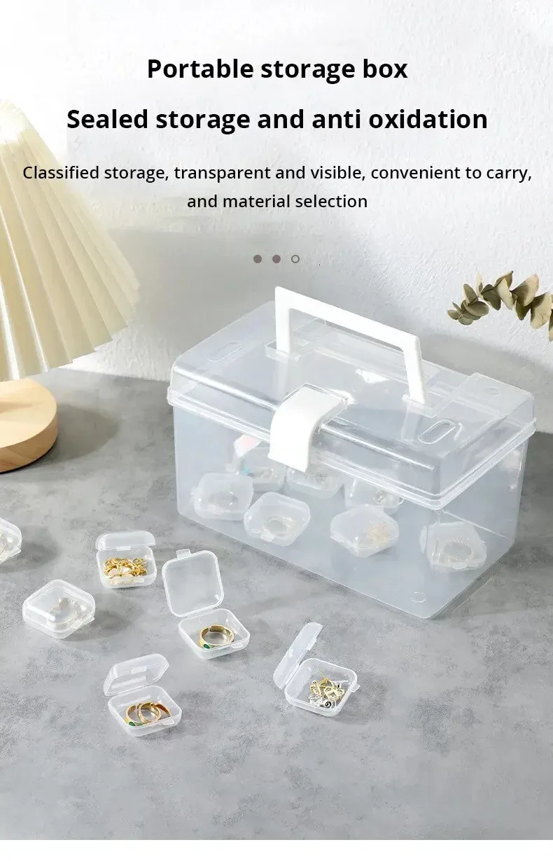 Clear Mini Jewelry Boxes - Set for Organized Storage. Shop Now! from ...