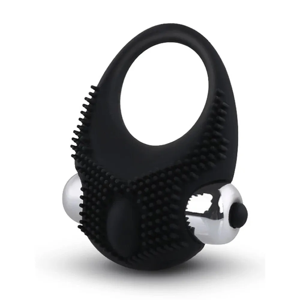 Toys De Chasteté: Anneau De Bite En Silicone Avec Balle Vibrante ...