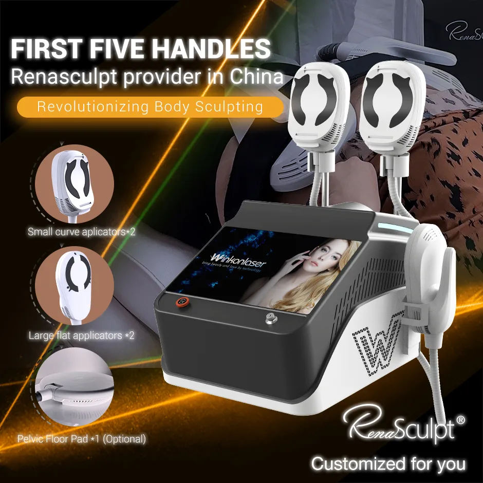 Ems Weight Loss Body Sculpting Machine 4 Handle Emslim Neo RF Muscle ...