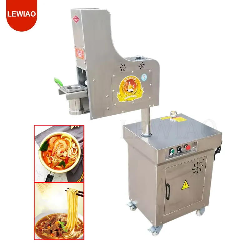 Compact Noodle Maker - Home Ramen & Pasta Machine, Easy-Clean Extrusion ...