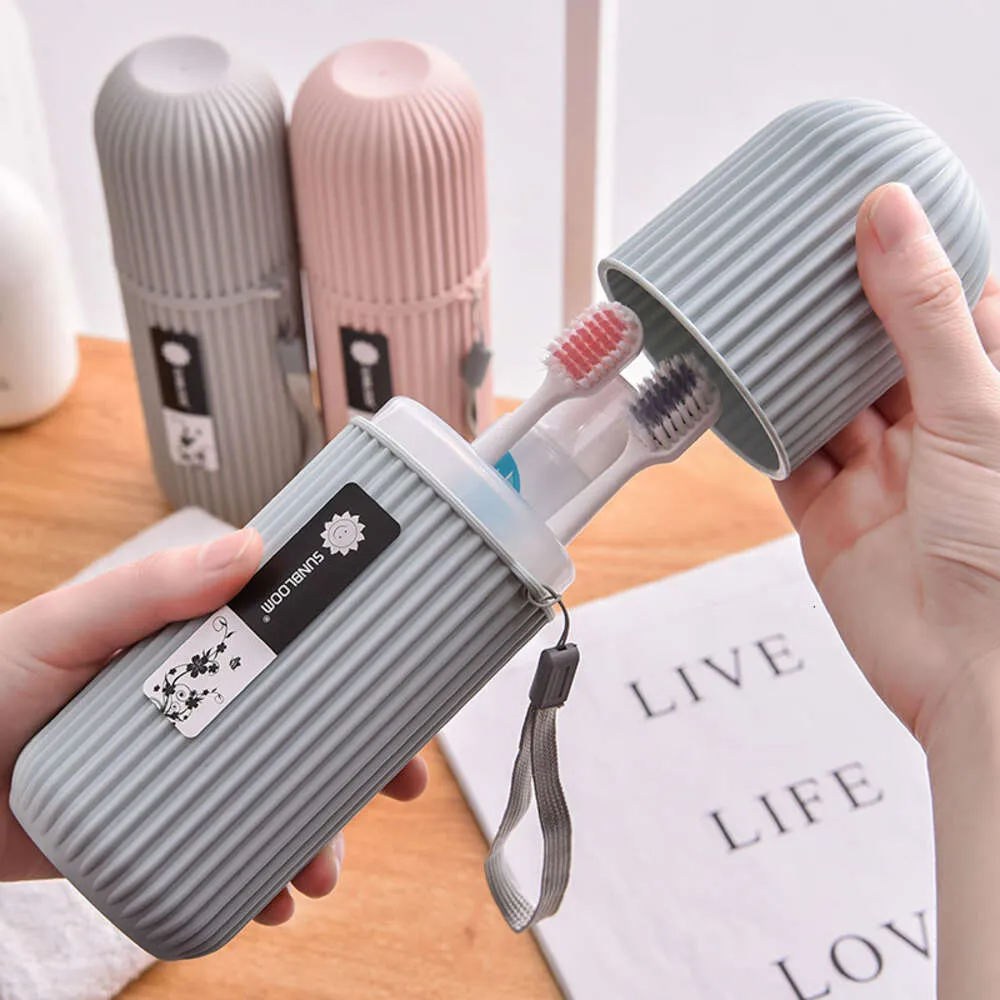 Portable toothbrush with holder for Travel, Camping, and Outdoor Use ...