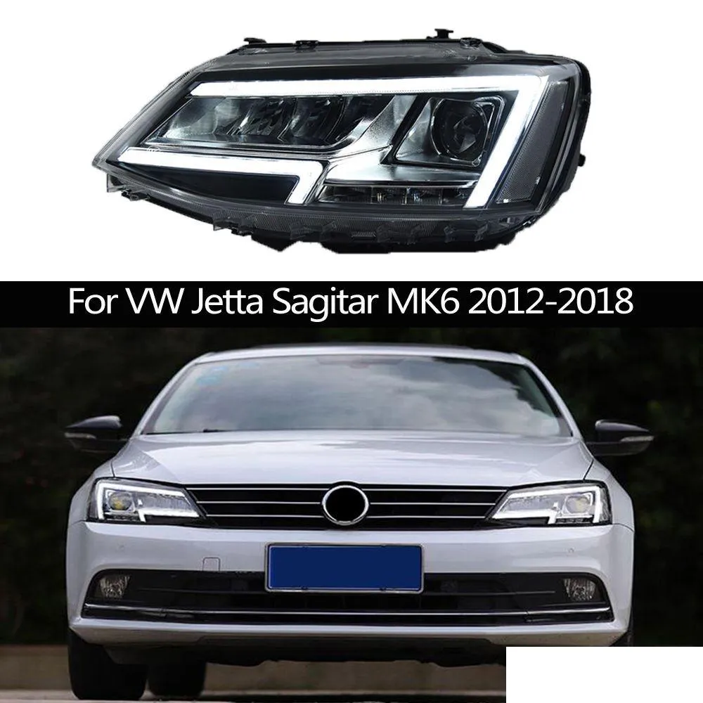 DHgate.com:VW Jetta Sagitar Mk6 Dynamic LED Car Headlights with ...