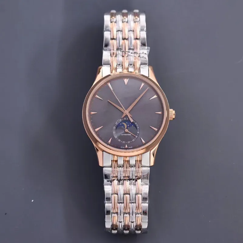 Moonphase Master Men's Automatic Steel Watch Sapphire Crystal ...