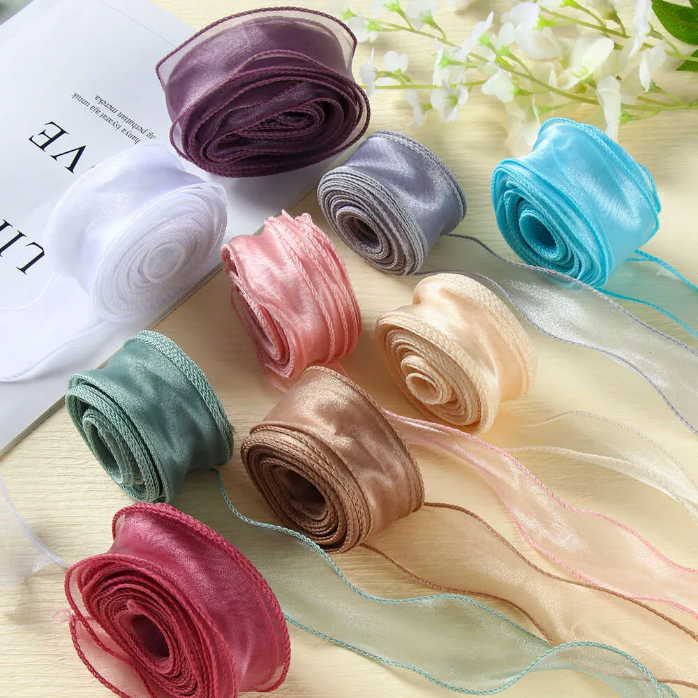 Premium Sheer Organza Ribbon - 4CM1M for Elegant Gift Wrapping, Crafts ...