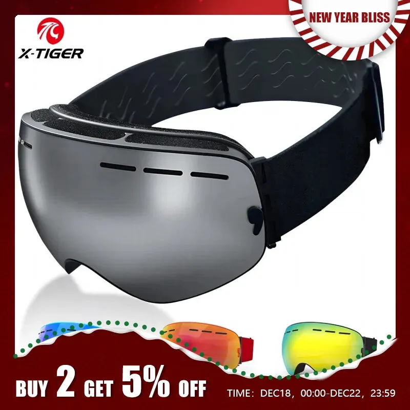 DHgate.com:X-TIGER Ski Goggles for Men and Women, Double Layers Anti ...