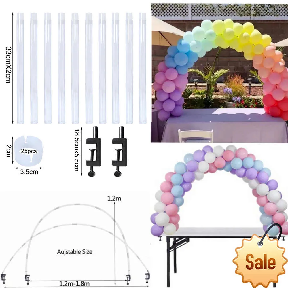 Balloon Arch Frame Party City HOOPLE Round Backdrop Stand 6.6 FT