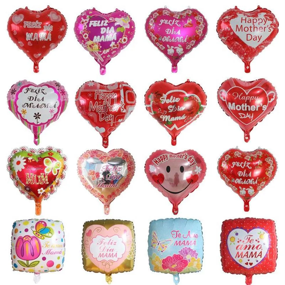 DHgate.com:18 Inch Foil Love Shaped Mothers Day Balloons, English ...