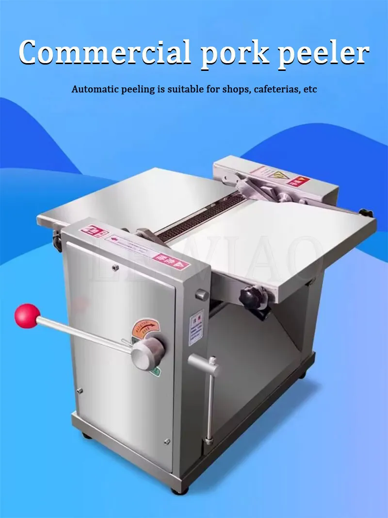 Commercial Pig Meat Pork Skin Removing Separator Cutting Machine ...