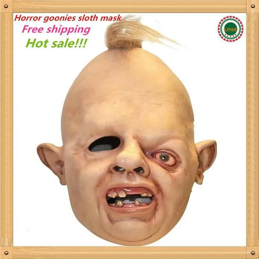 Halloween Sloth Costume Latex Goonies Movie Horror Party Mask For ...