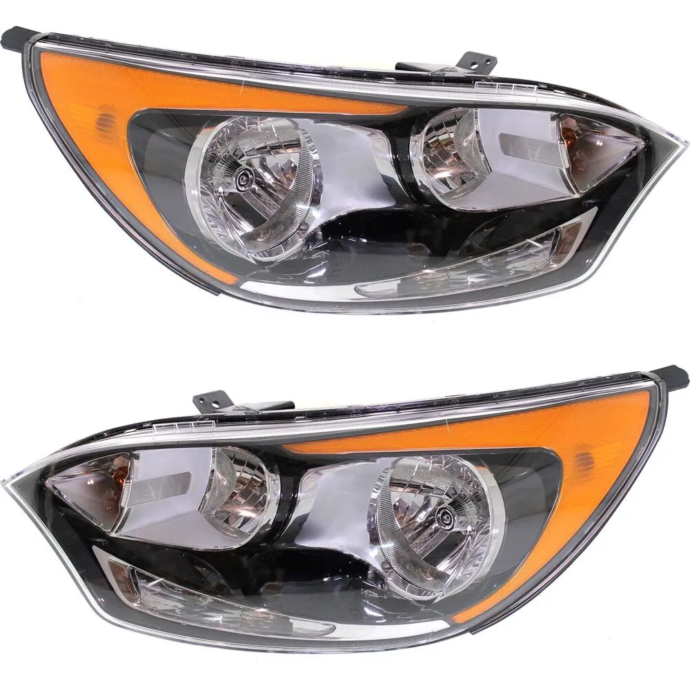 DHgate.com:2024 Kia Rio Hatchback Left & Right Headlights w/ Bulbs - 2 ...