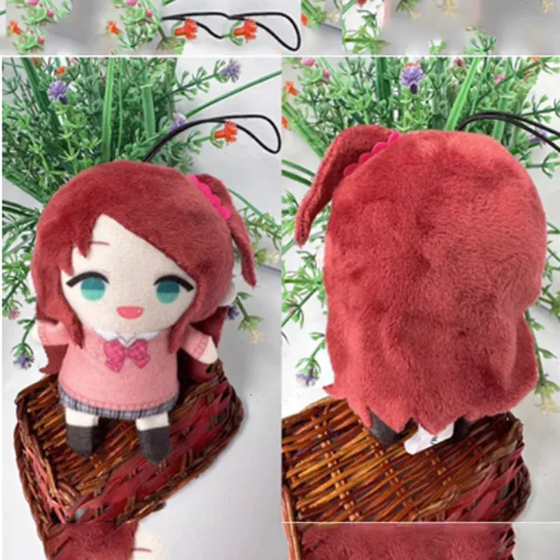Stuffed Vtuber Finger Puppet Doll Toys Cute Levi Elipha Fuwa Minato ...