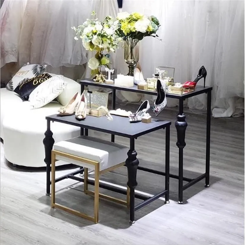 Commercial Display Table Set - Retail Store Fixture, Boutique Clothing ...