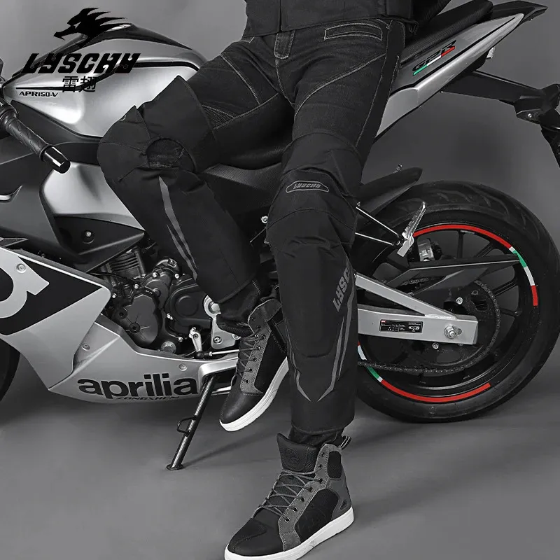 DHgate.com:LYSCHY Winter Motorcycle Knee Pads - Windproof Warm Riding ...