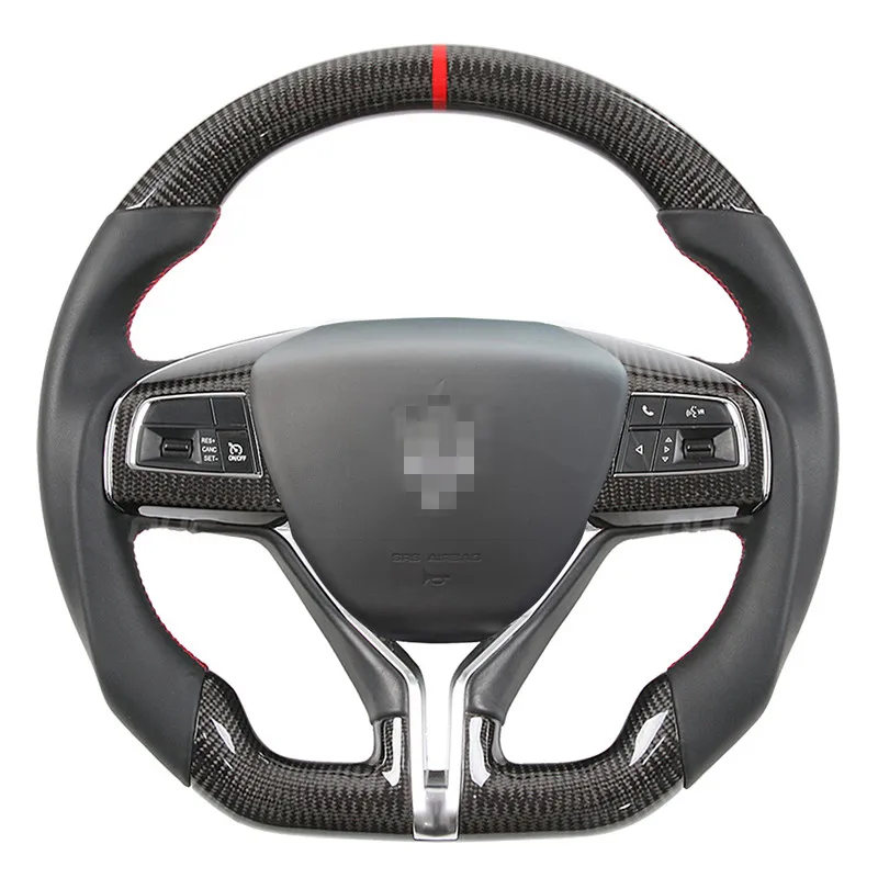 Real Carbon Fiber Auto Steering Wheel Lightweight, Enhanced Grip ...
