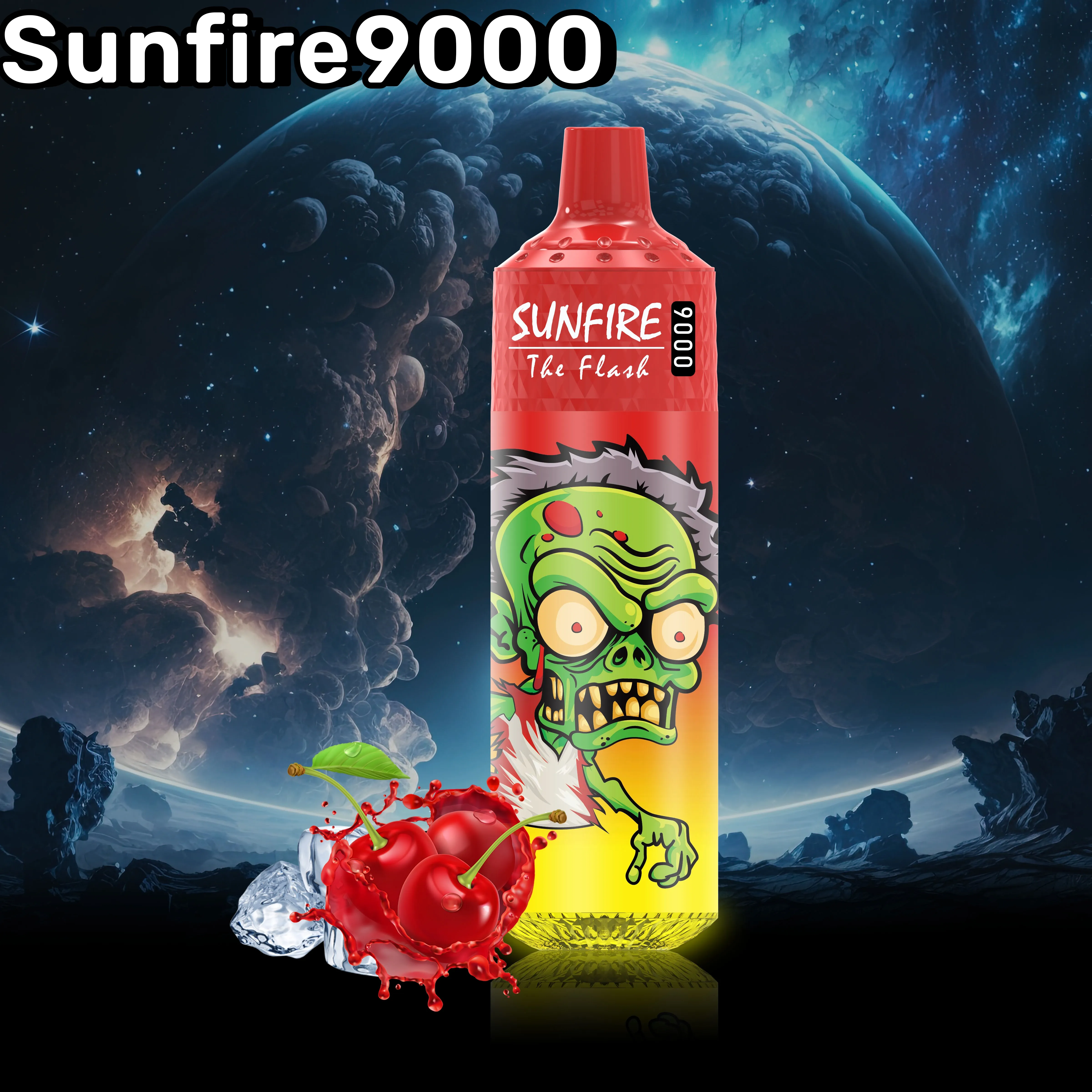 Sunfire Rnm Tornado 9000 Puff 9k Disposable E Cigarettes Features 18ml