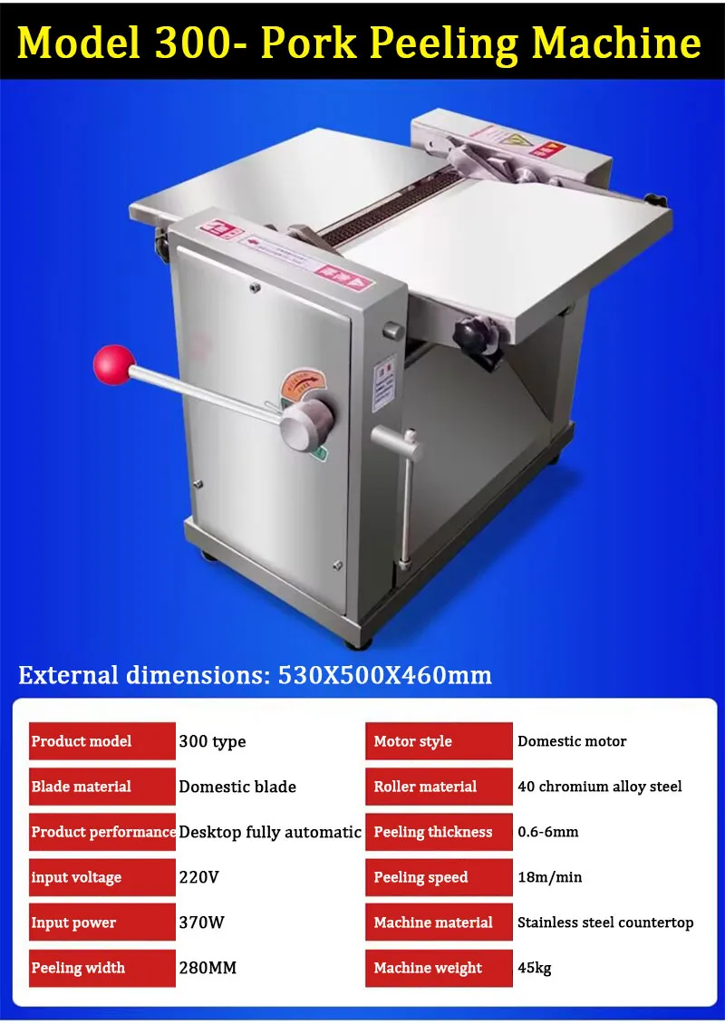 Ticari Domuz Eti Domuz Cildini Çıkarma Ayırıcı Kesme Makinesi ...