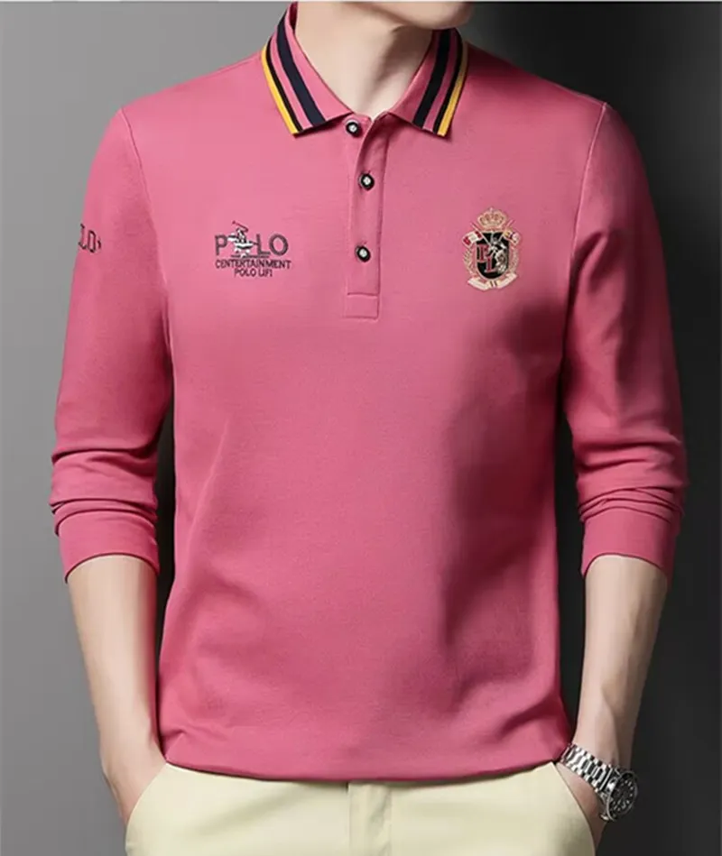 DHgate.com:Mens Long Sleeve Designer T-Shirt with Embroidered Letters ...