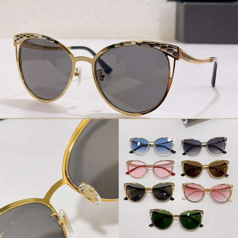 Cat Eye Designer Sunglasses: Luxury Sun Glasses With Enamel Accents ...