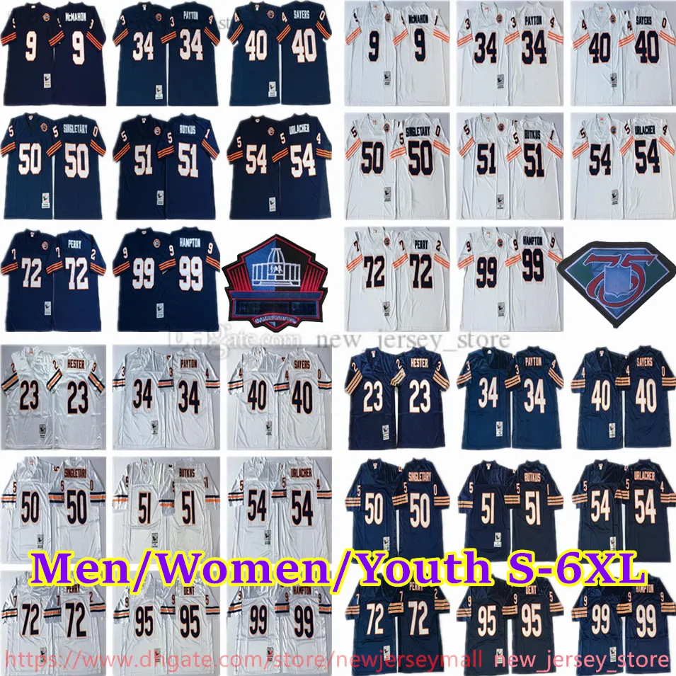 Custom S 6XL Throwback American Football Shirts Featuring Jim McMahon ...