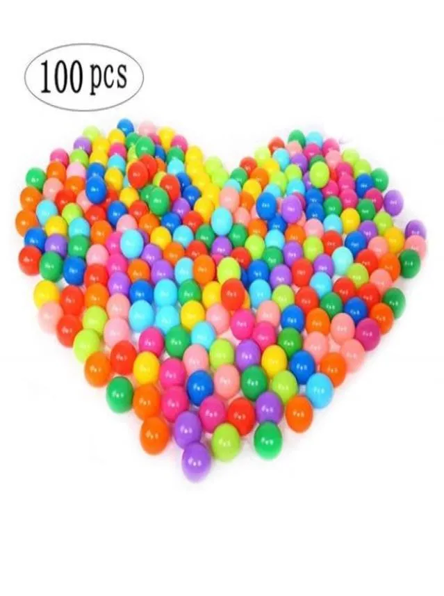 Colorful Ocean Balls - Safe Plastic Ball Pit Balls for Kids, Baby Play ...