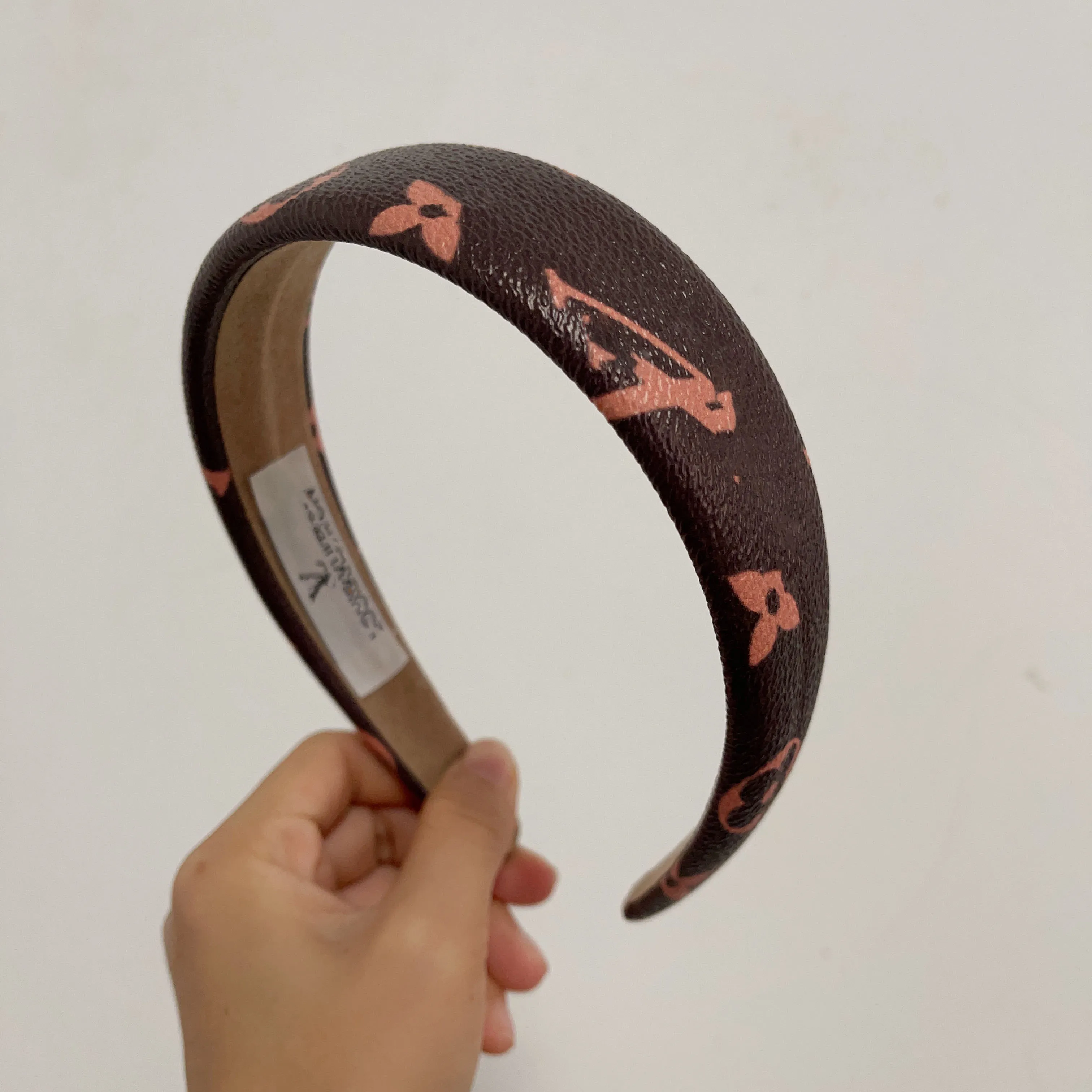 7style Headbands Vintage Brand Designer Letter Print Headband Women