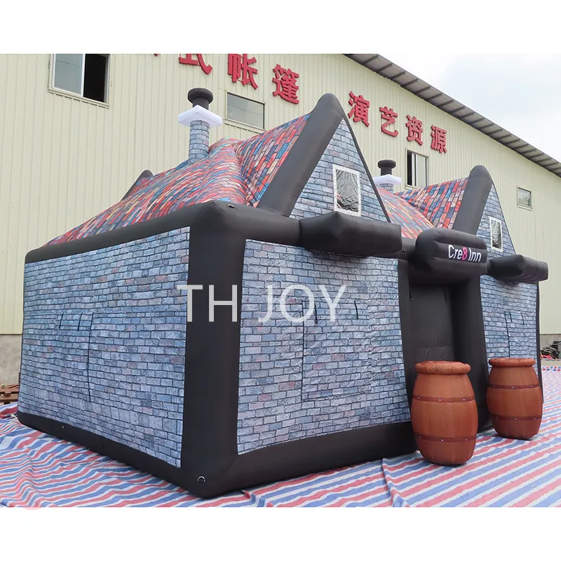 Giant Inflatable Pub Tent - 33x20x16.5ft Outdoor Party Bar, Irish Inn ...