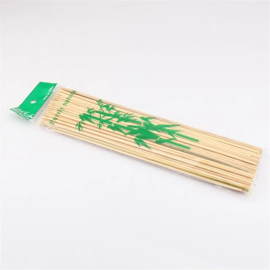 DHgate.com:3000 Pieces 30 0 3cm Natural Bamboo Skewers Sticks Picks BBQ ...